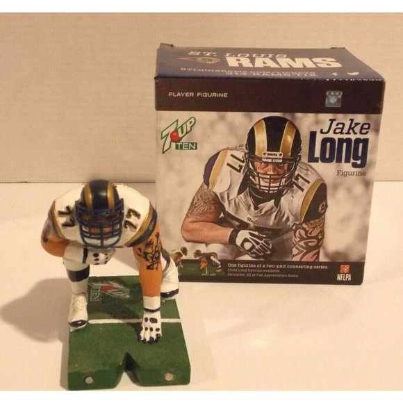 NFL | Accents | Jake Long 77 St Louis Rams Figure Nfl Nflpa Football ...